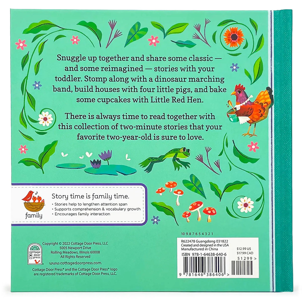 2-Minute Stories for 2-Year-Olds Story Book – Not Too Shabby