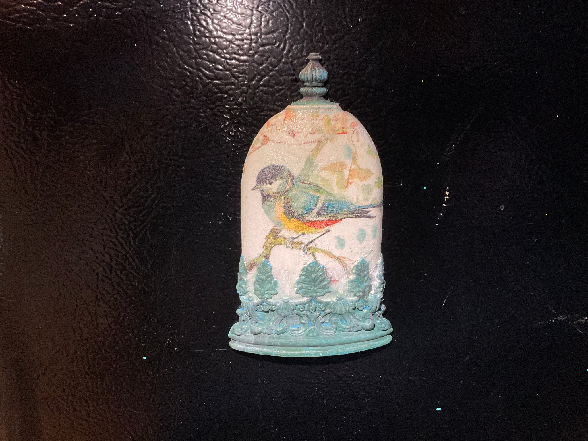 Magnetic Decoupage Cloches by Bobbi – Not Too Shabby