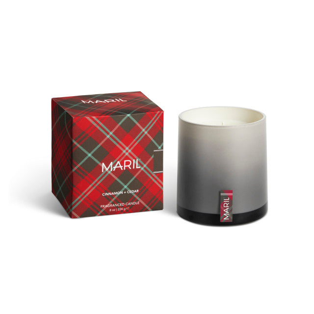 Maril Candle - Cinnamon & Cedar – Not Too Shabby