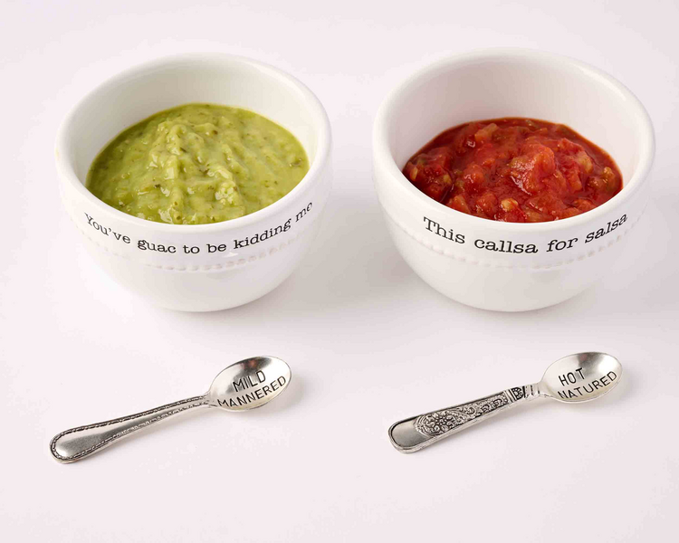 Salsa Trio Dip Bowl Set – Not Too Shabby