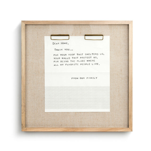 Dear Home Wall Art – Not Too Shabby